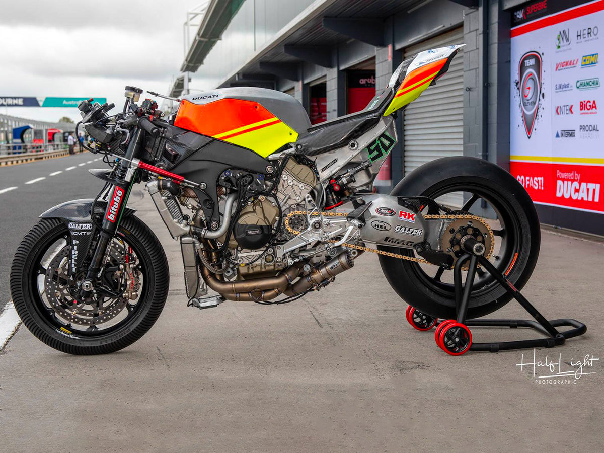 SPARK Ducati Panigale V4 Full Titanium Exhaust System "Grid-o" – Two Wheels Hero