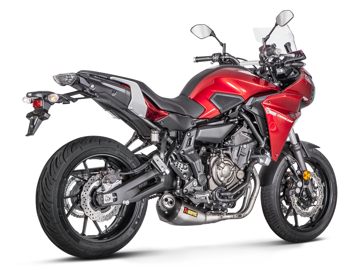 AKRAPOVIC Yamaha Tracer 700 / XSR700 Exhaust System "Racing Line ...