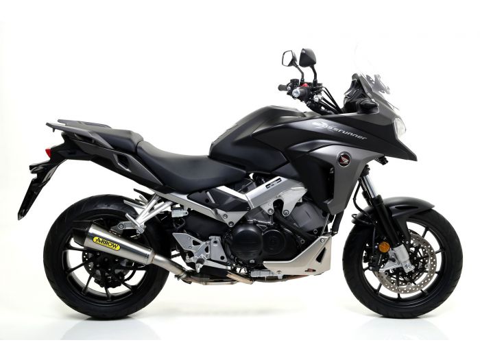 ARROW Honda Crossrunner 800 (2015+) Steel Slip-on Exhaust – 2Wheels Hero