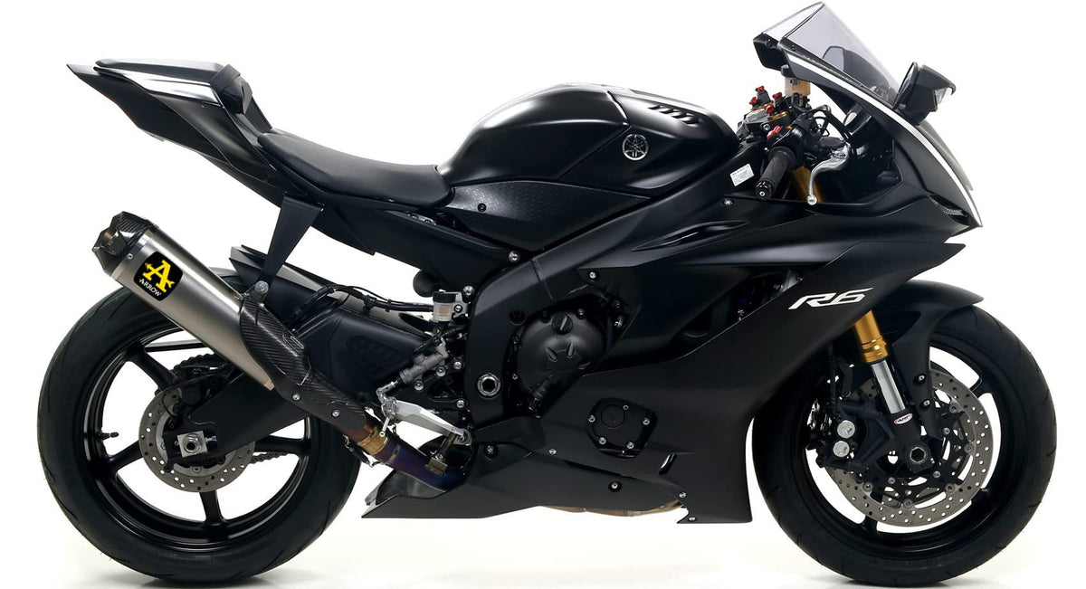 ARROW YAMAHA R6 Titanium Full Exhaust System (racing) – 2Wheels Hero