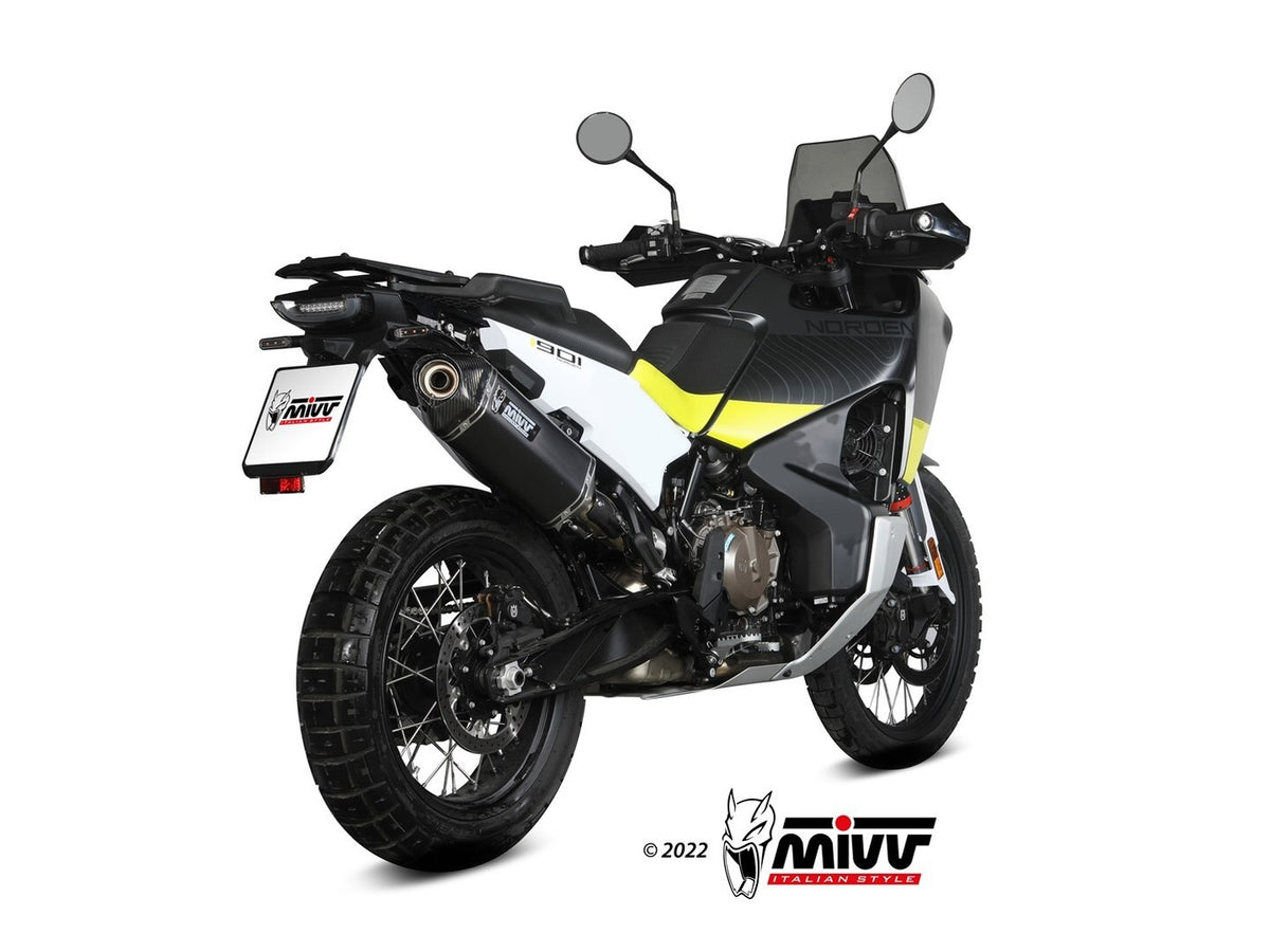 MIVV HUSQVARNA NORDEN 901 Slip on Exhaust Speed Edge – 2Wheels Hero