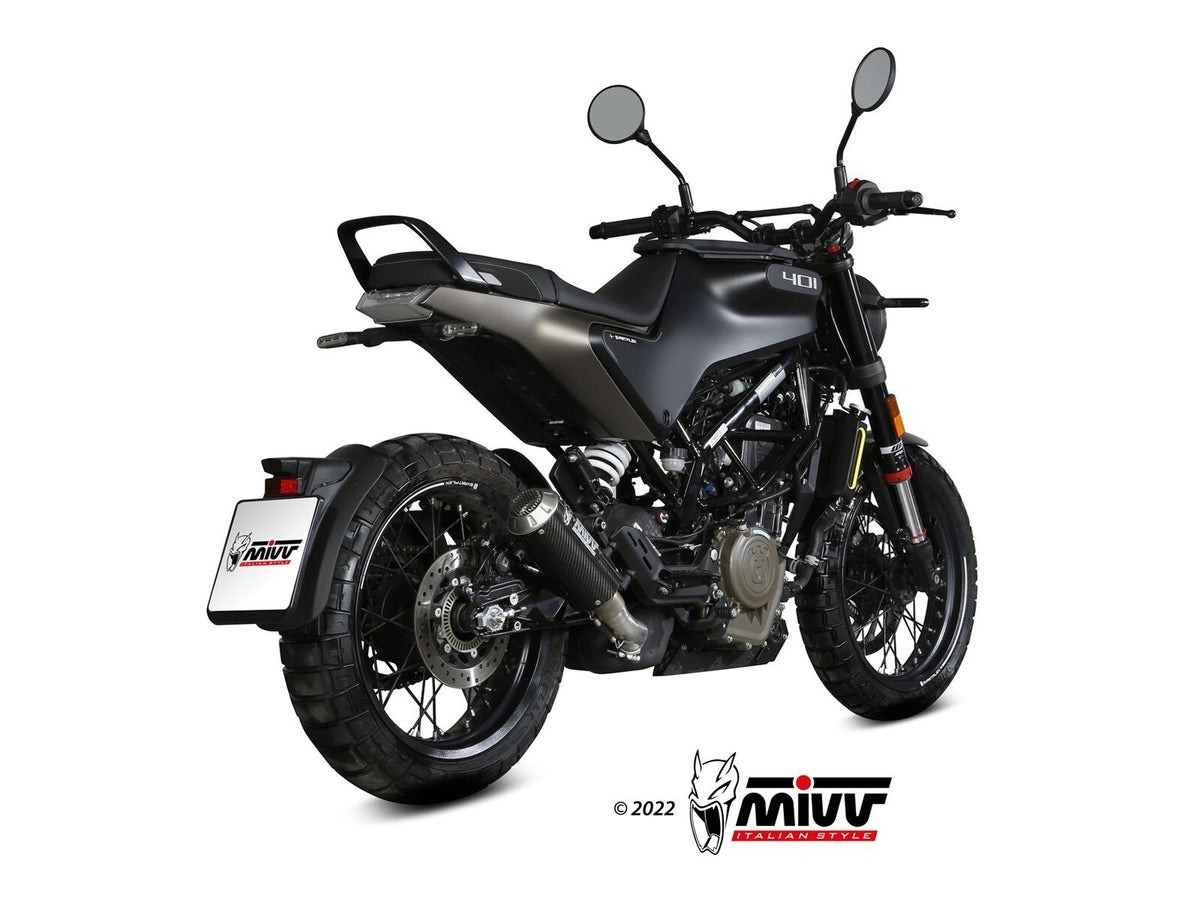 MIVV HUSQVARNA SVARTPILEN / VITPILEN 401 Slip on Exhaust MK3 – 2Wheels Hero