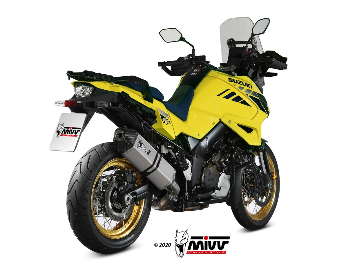 MIVV Suzuki V-Strom 1050 (2020+) Slip-on Exhaust Speed Edge – 2Wheels Hero