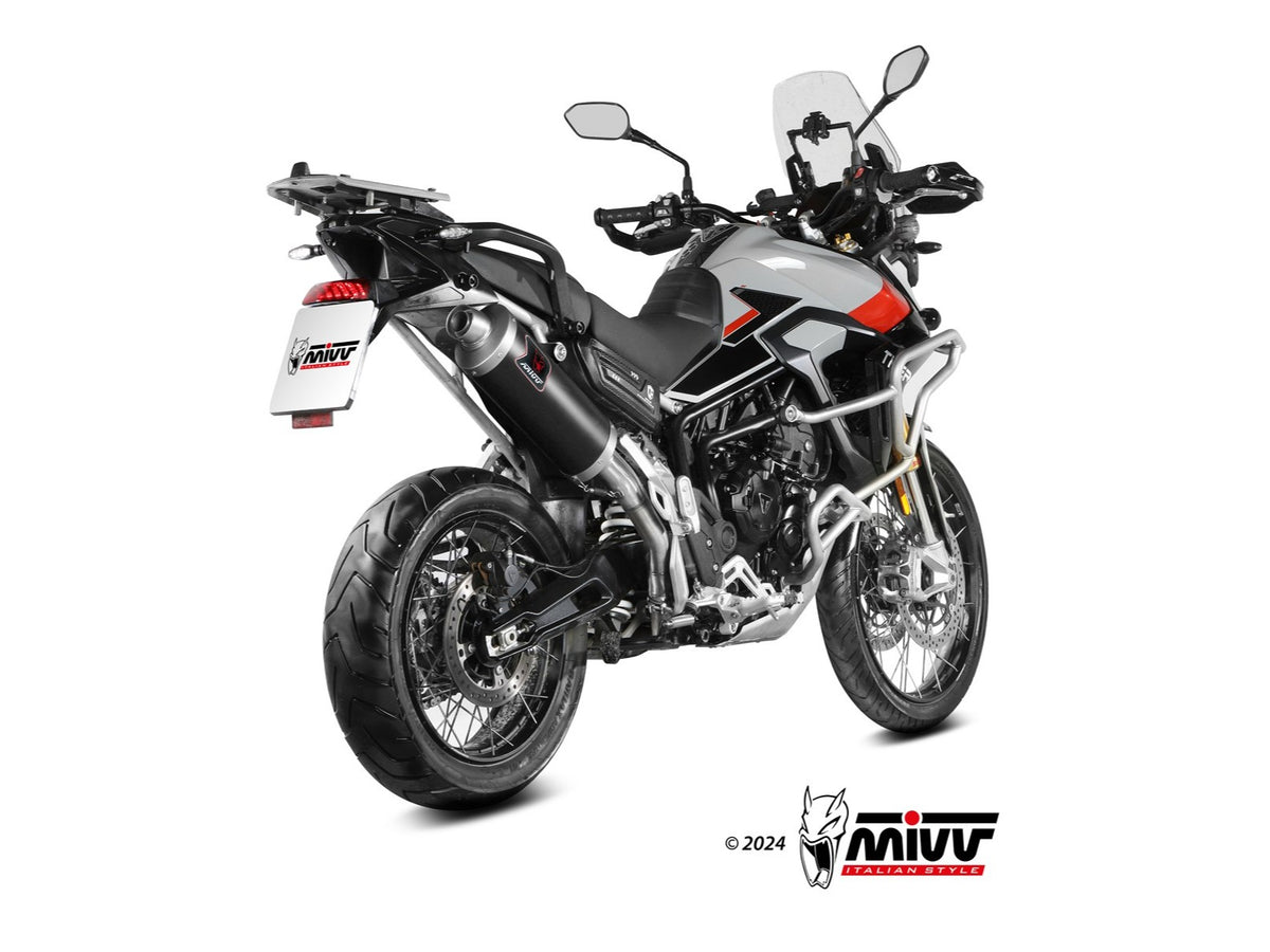 MIVV TRIUMPH TIGER 900 / GT / PRO / RALLY Slip-on Exhaust Dakar ...