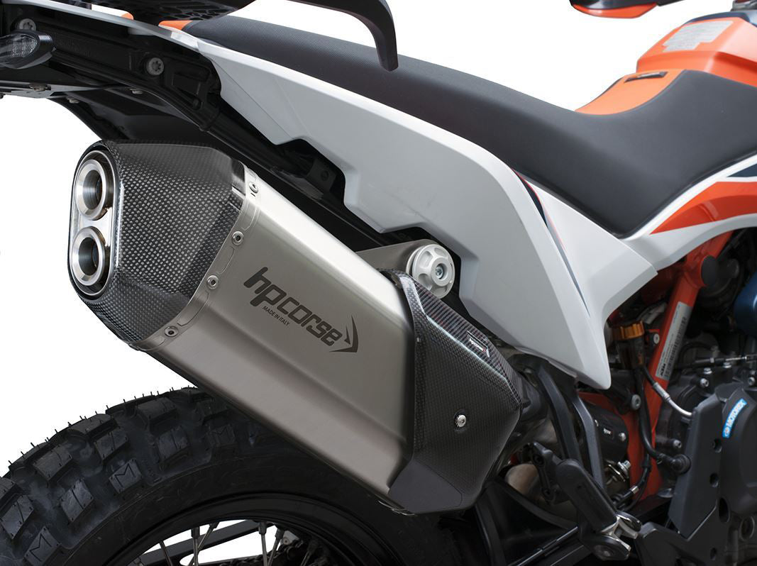 HP CORSE KTM 890 Adventure (2021+) Titanium Slip-on Exhaust (Euro 5 ...