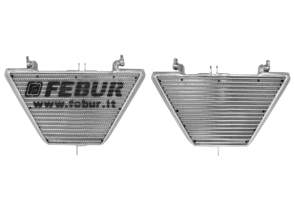 FEBUR Yamaha YZF-R1 Full Racing Lower Oil Radiator (Original hoses ...