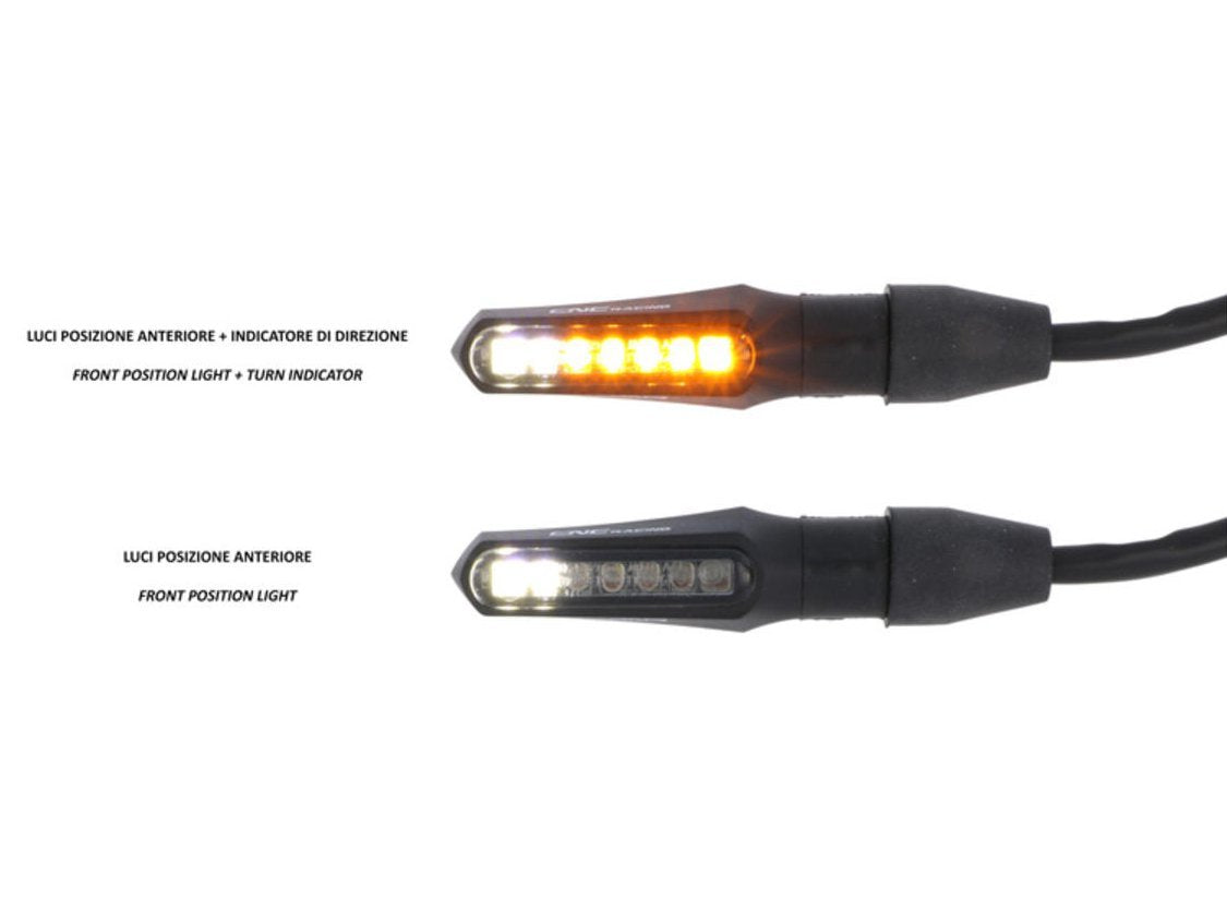 CNC RACING "Task" Turn Indicator + Front Position Light LED – 2Wheels Hero