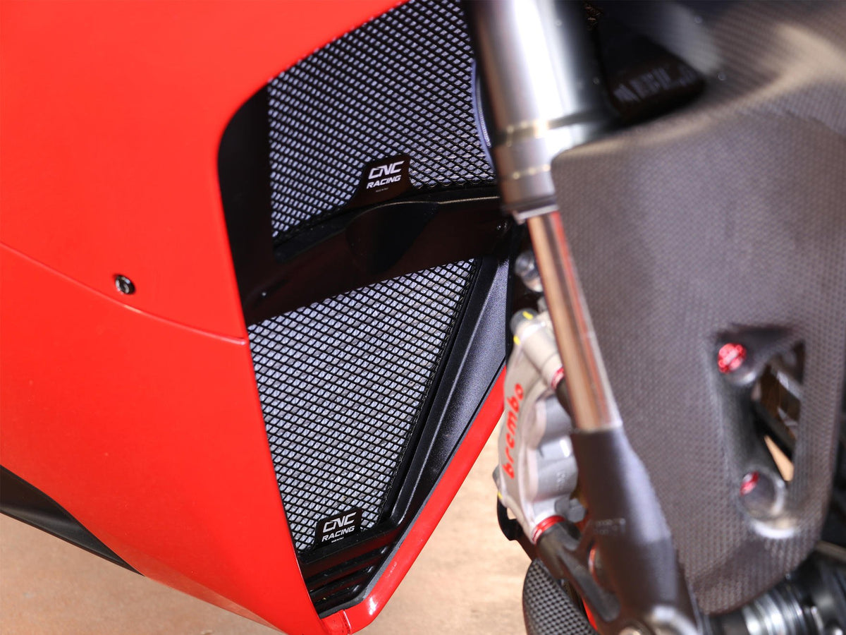 CNC RACING Ducati Panigale V4 Radiator Guard Set – Two Wheels Hero